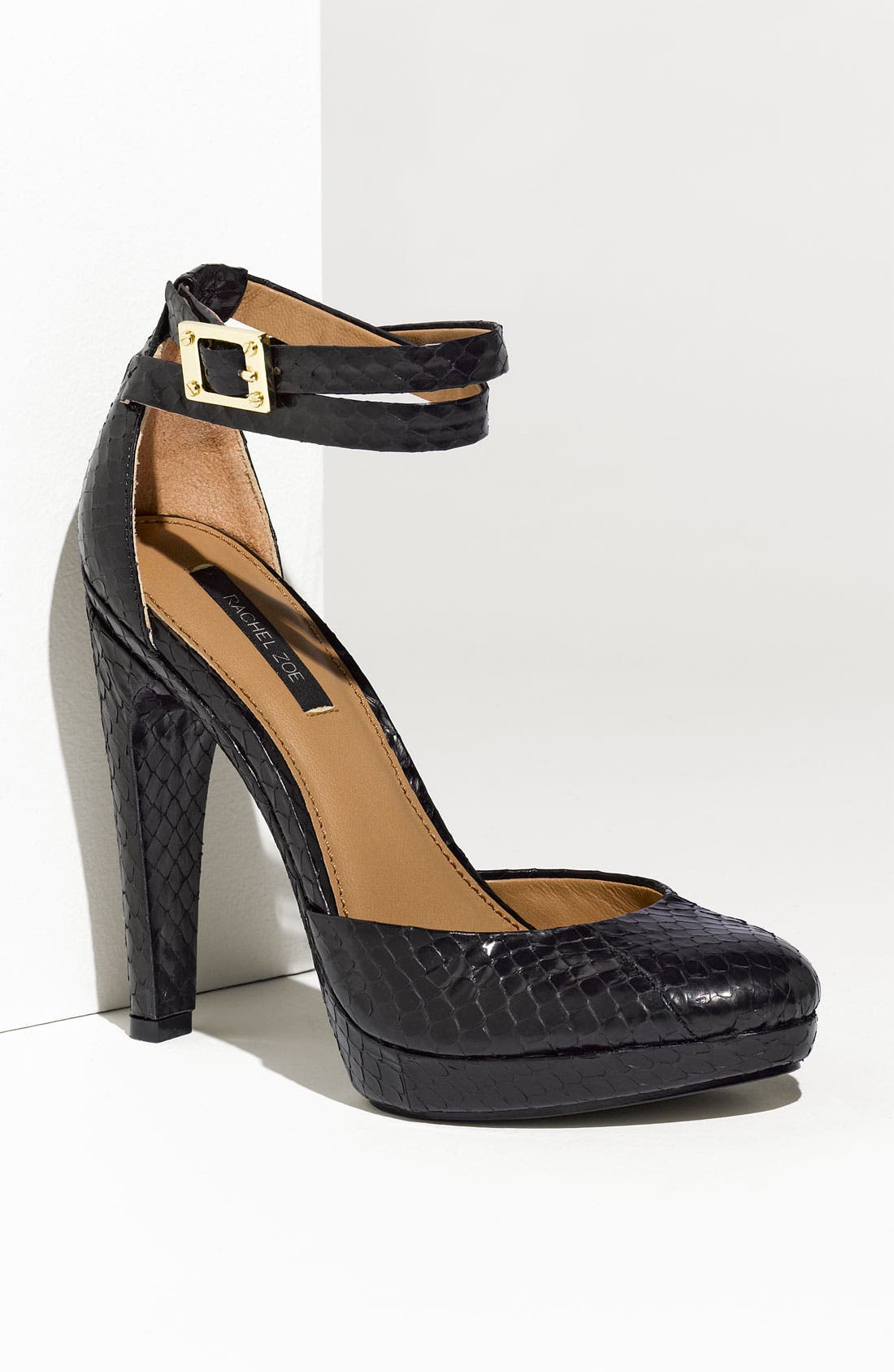 Rachel Zoe 'Cole' Genuine Snakeskin Pump | Nordstrom