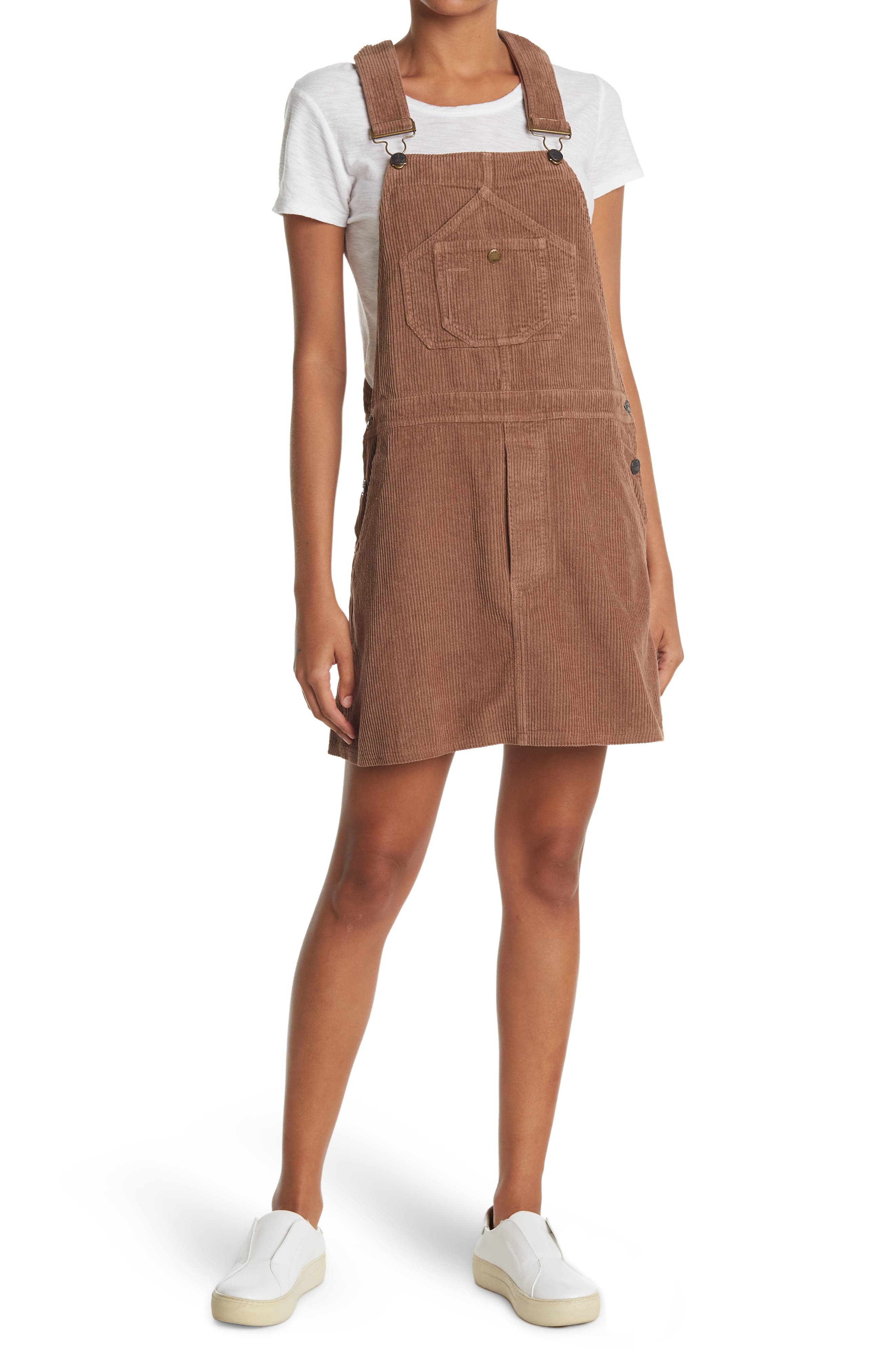 Faherty BRAND Corduroy Overall Dress | Nordstromrack