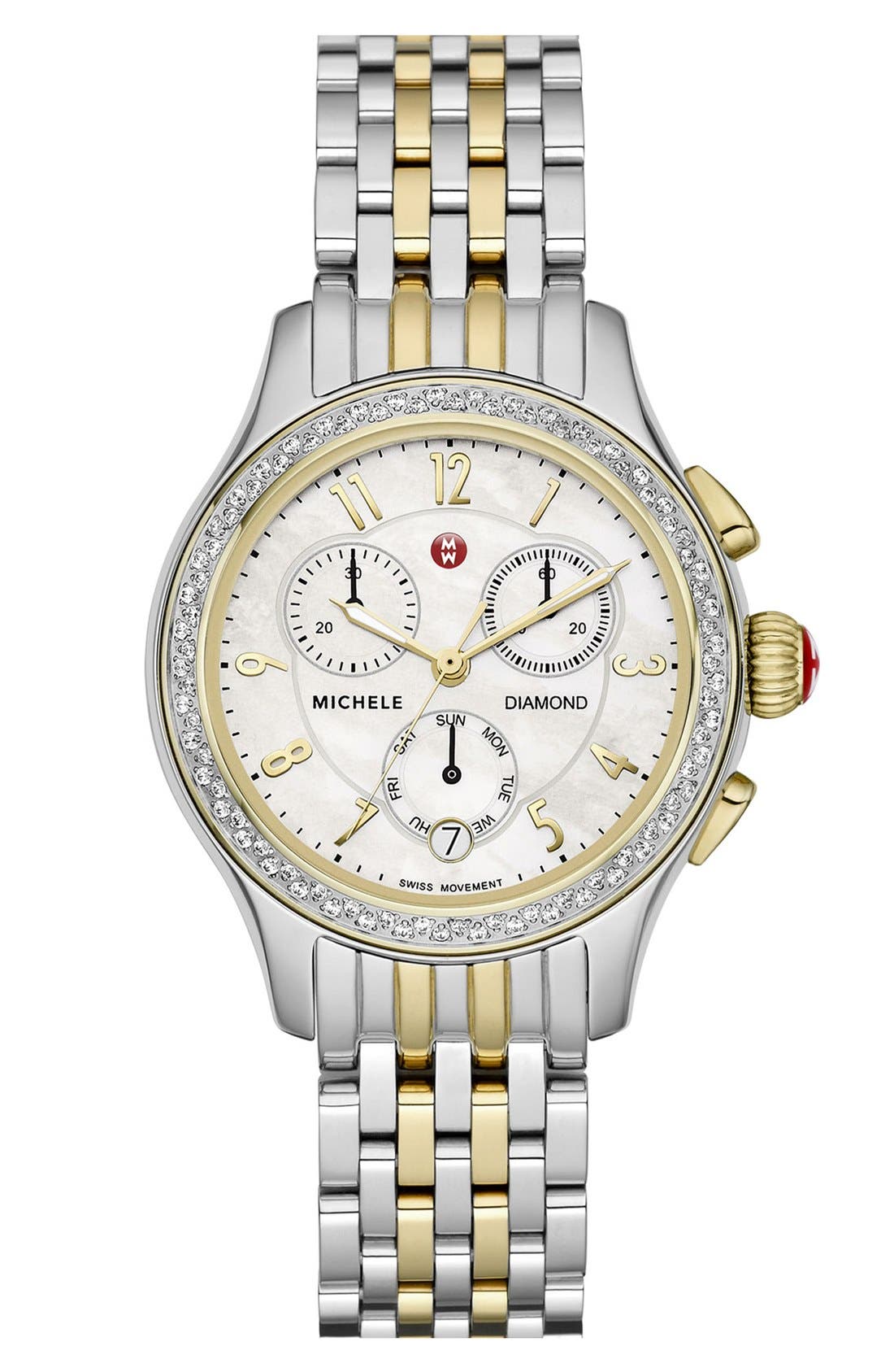 MICHELE 'JW2' Diamond Watch Case, 36mm | Nordstromrack