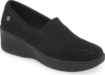 SKECHERS x Martha Stewart Pier Lite Reflection Wedge Slip-On Sneaker ...