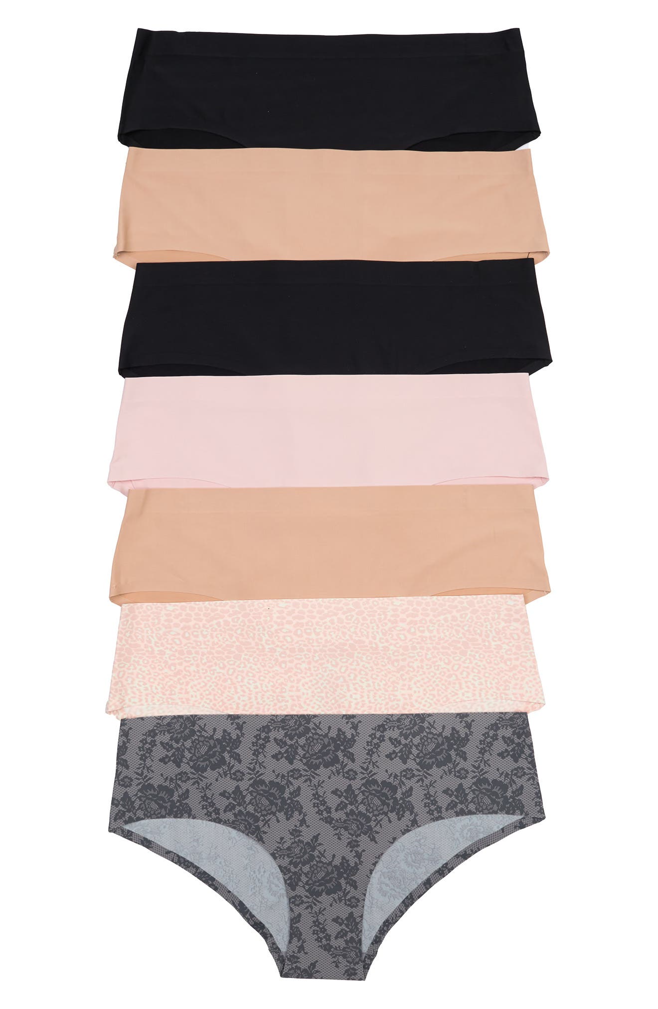 Honeydew 7-Pack Mae Micro Fused Hipster Underwear | Nordstromrack