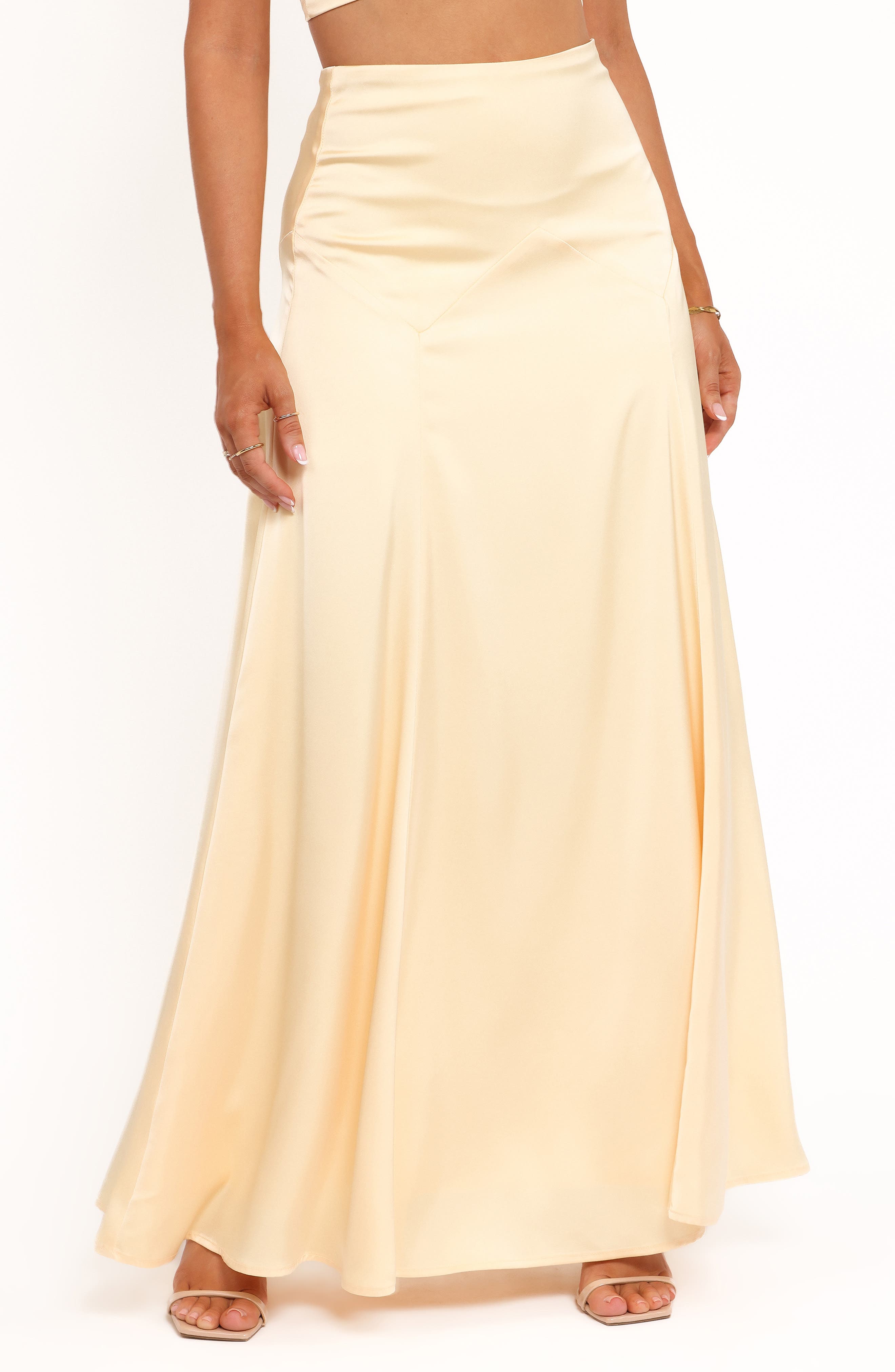 Petal & Pup Marylin Cold Shoulder Crop Top & Maxi Skirt | Nordstromrack