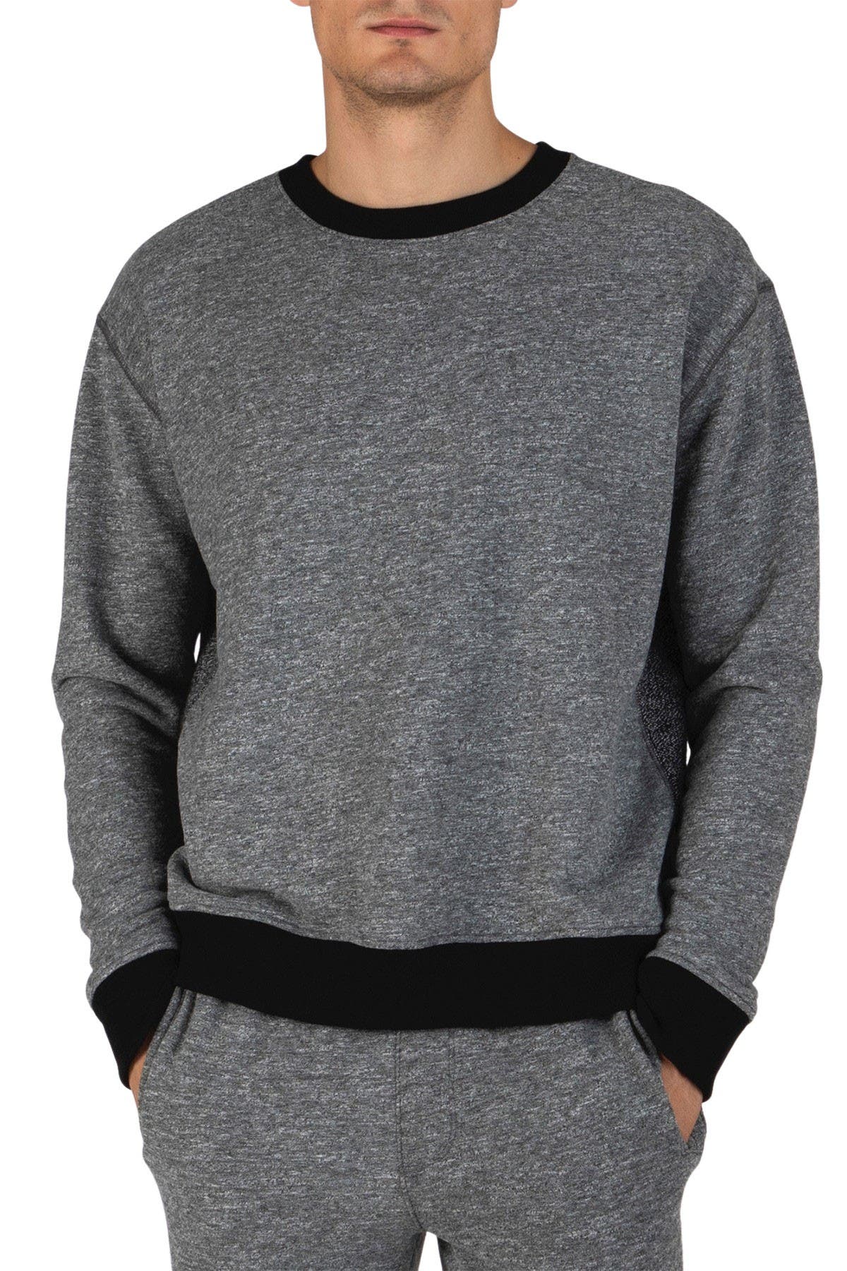 ATM Anthony Thomas Melillo Ribbed French Terry Knit Sweater | Nordstromrack