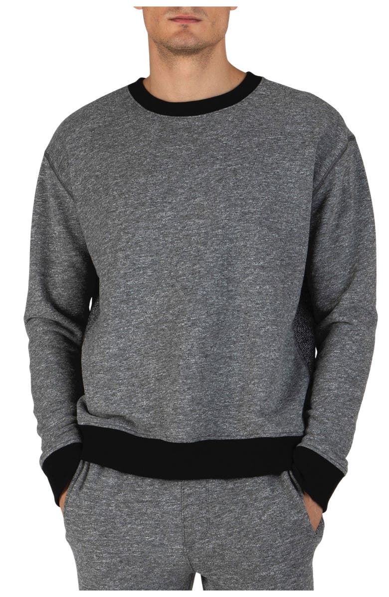 ATM Anthony Thomas Melillo Ribbed French Terry Knit Sweater | Nordstromrack