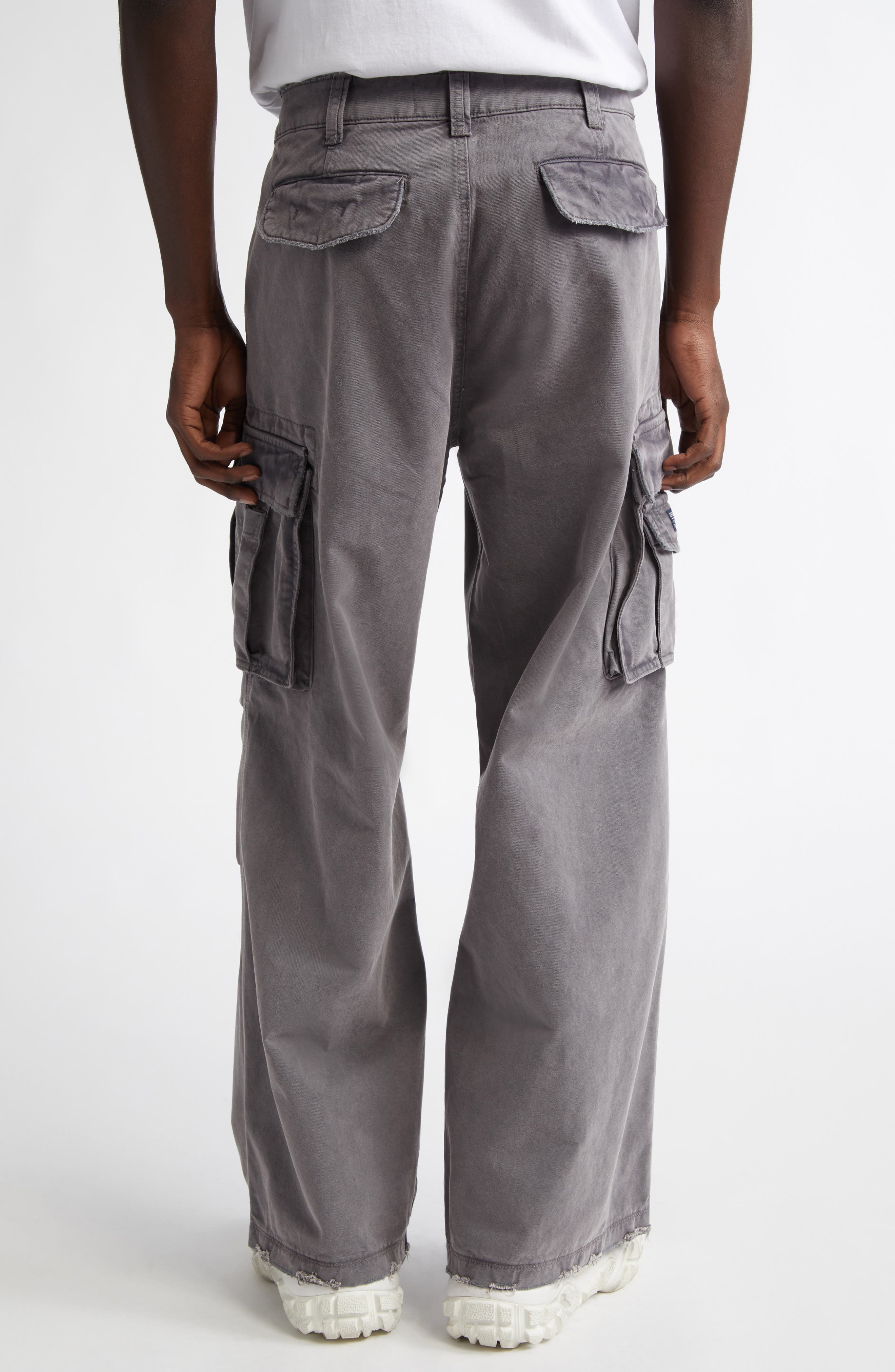 ERL Gender Inclusive California Distressed Cargo Pants | Nordstrom