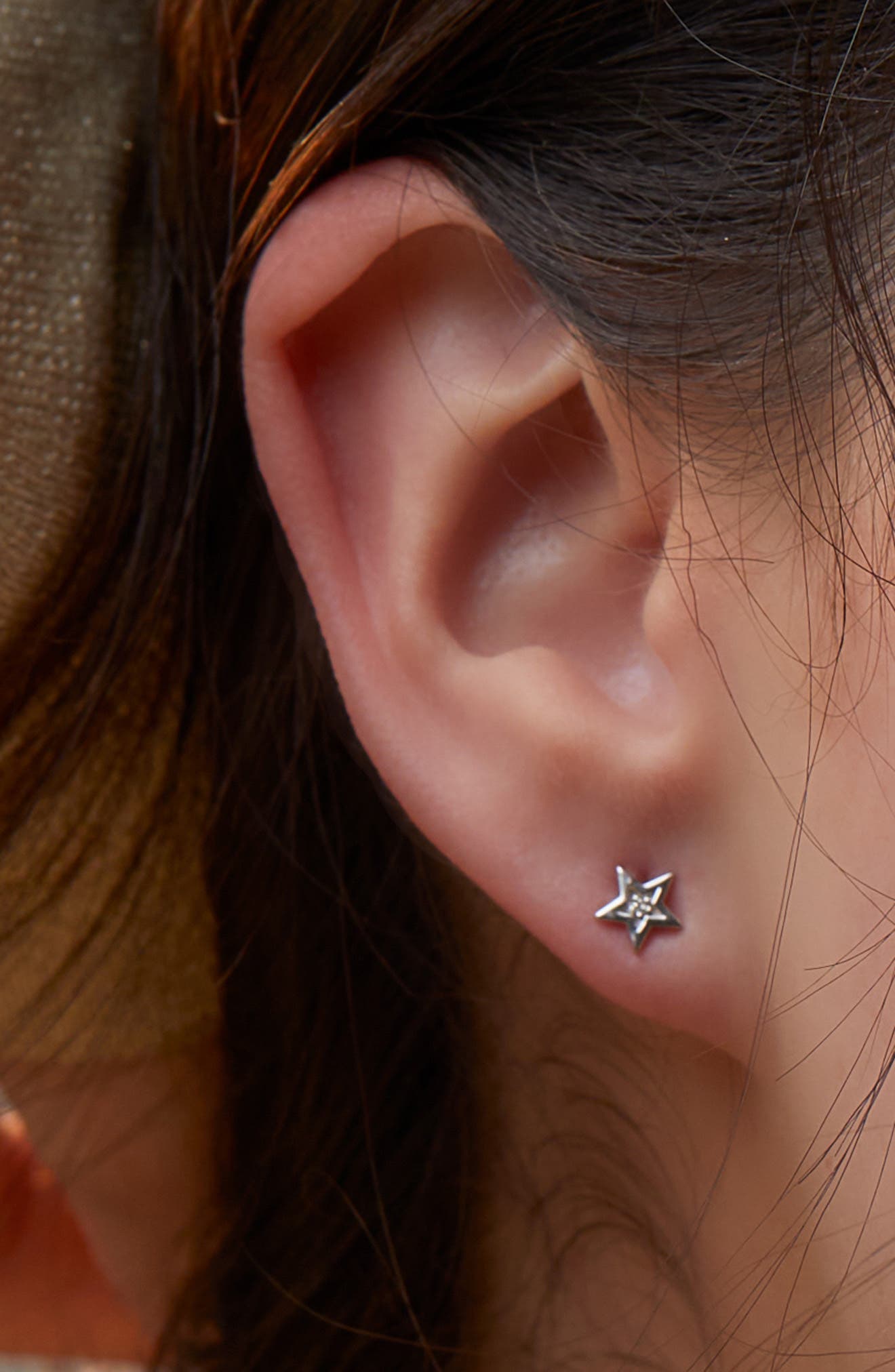 Carrière Jewelry Cielo Sterling Silver & Diamond Mixed Stud Earrings ...