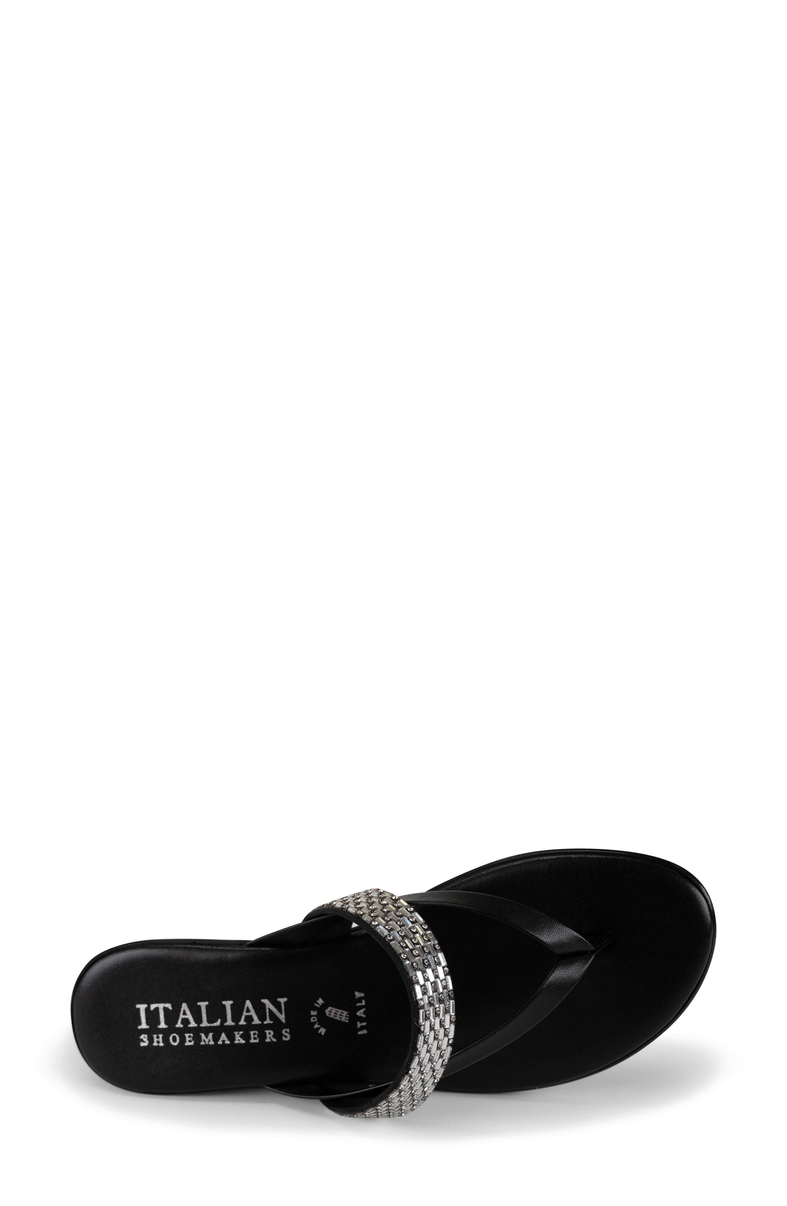 ITALIAN SHOEMAKERS Ashi Wedge Thong Sandal (Women) | Nordstromrack