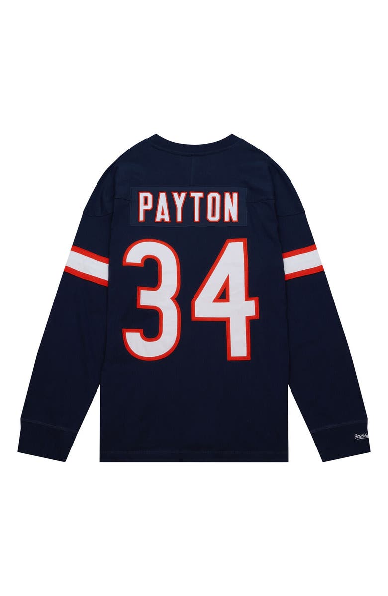Mitchell & Ness Men's Mitchell & Ness Walter Payton Navy Chicago Bears ...