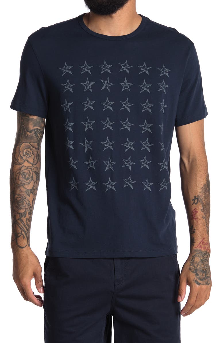 John Varvatos Star Rows Crew Neck T-Shirt | Nordstromrack