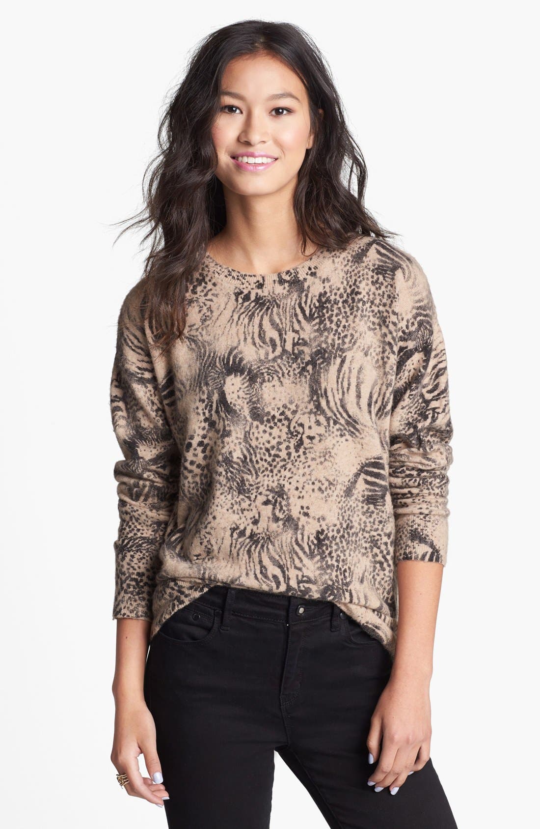 BP. Brushed Print Pullover | Nordstrom
