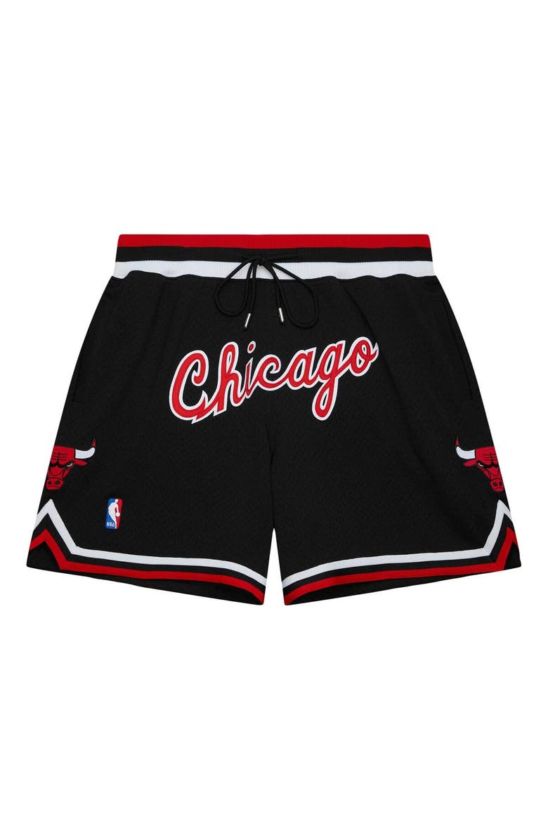 Mitchell & Ness Men's Mitchell & Ness Black Chicago Bulls Authentic NBA ...