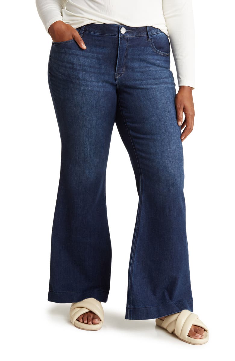 Democracy AB Tech High Waist Flare Jeans | Nordstromrack