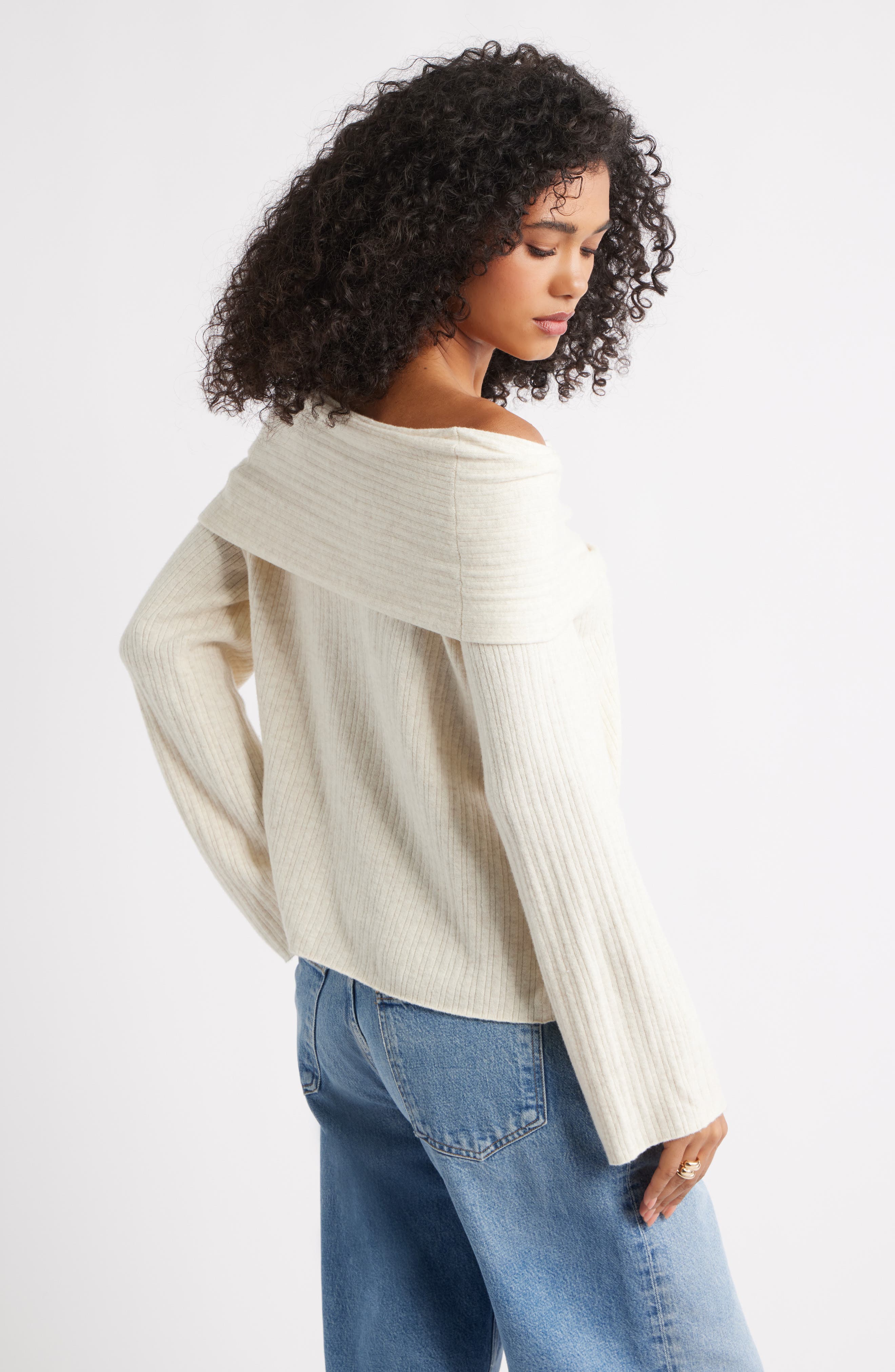 Open Edit Off the Shoulder Sweater | Nordstromrack