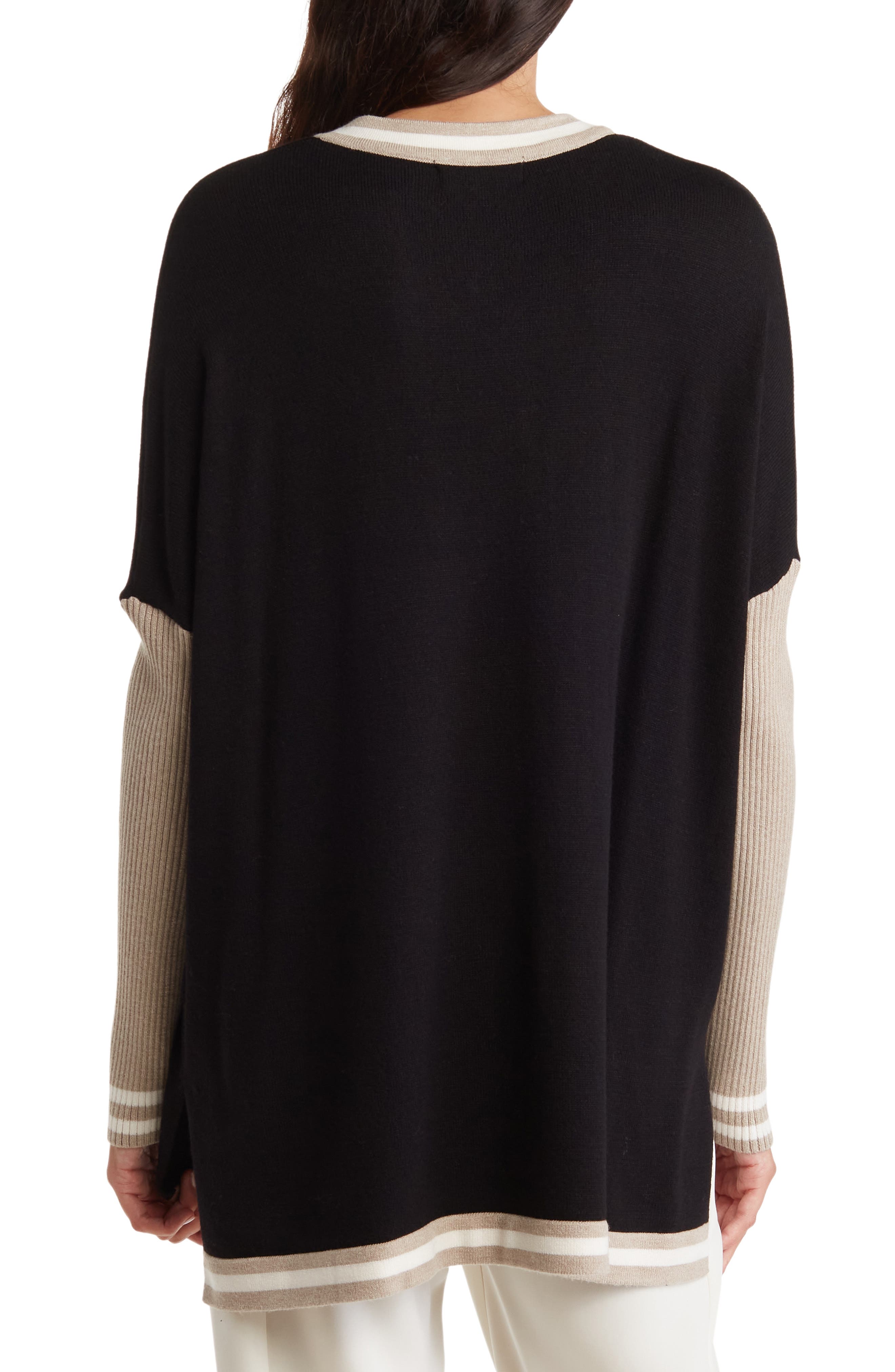Joseph A Oversize V-Neck Pullover | Nordstromrack