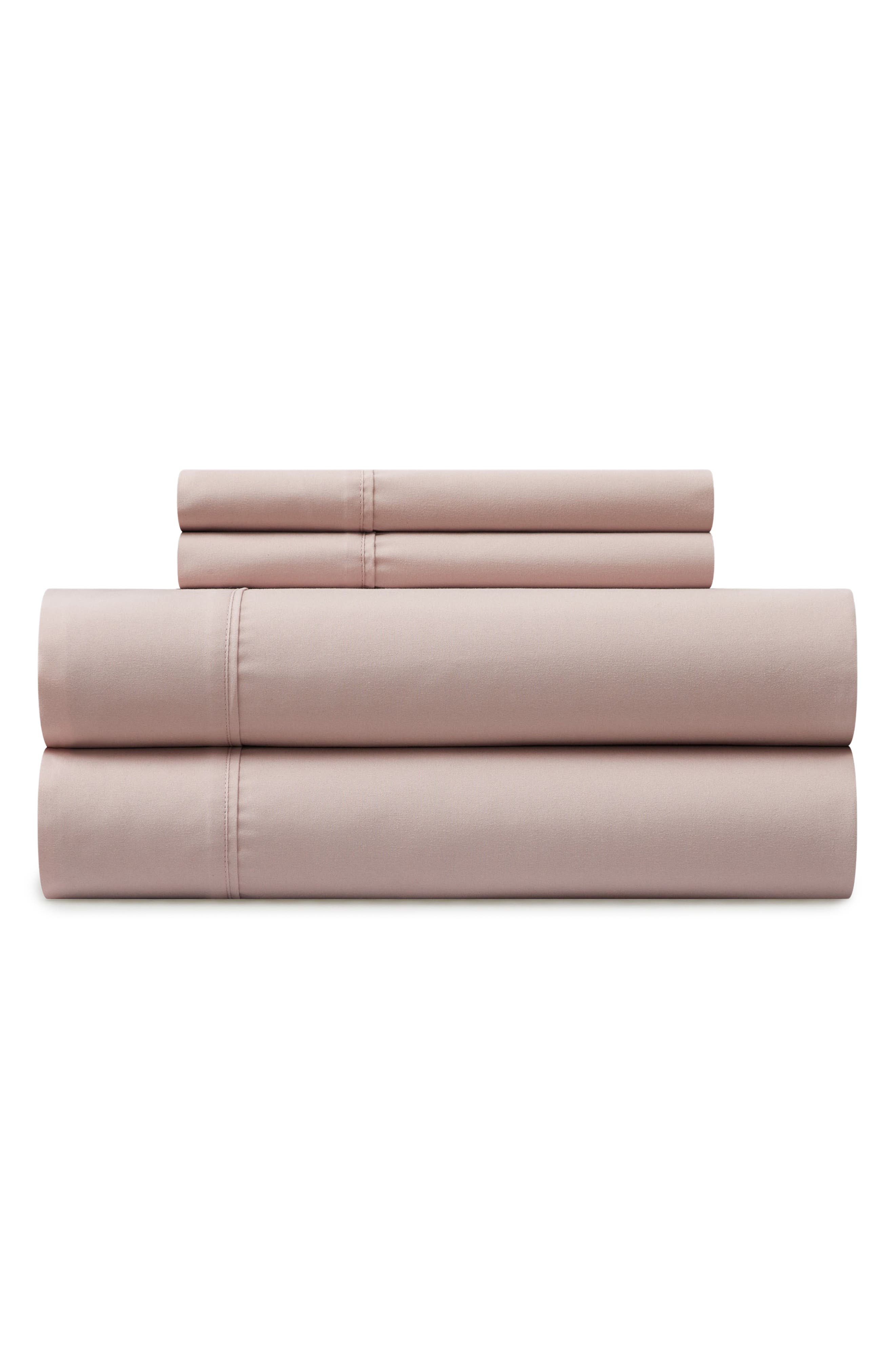 CHIC Ashton Solid Pipe Trim 3-Piece Sheet Set - Twin Size | Nordstromrack