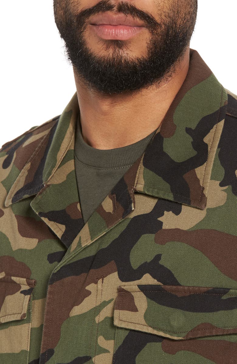 Vince Slim Fit Camo Jacket | Nordstromrack