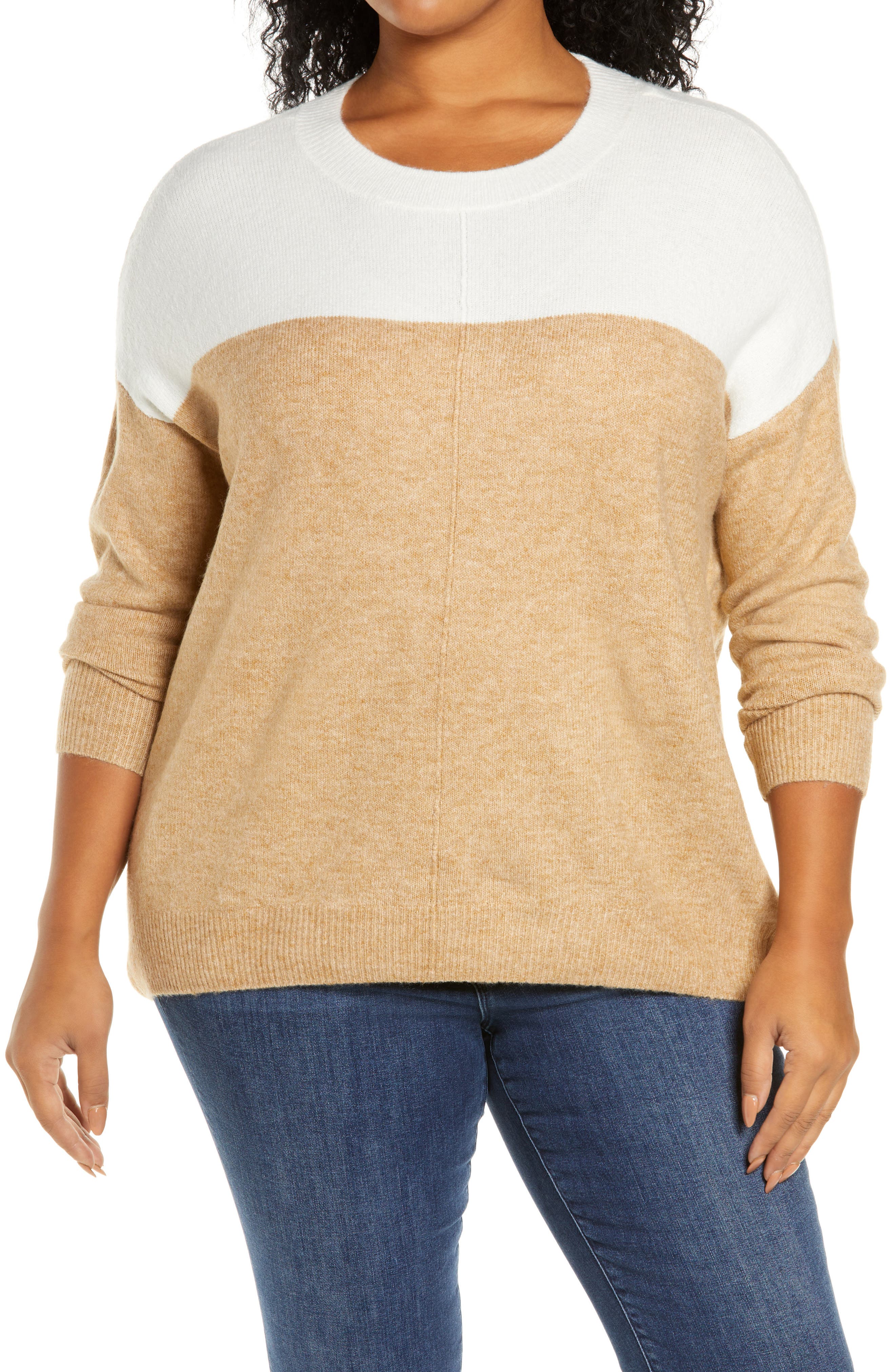 Vince Camuto Colorblock Sweater (Women) | Nordstromrack
