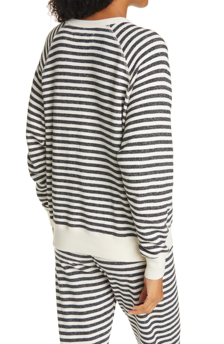 THE GREAT. The College Stripe Sweatshirt | Nordstromrack