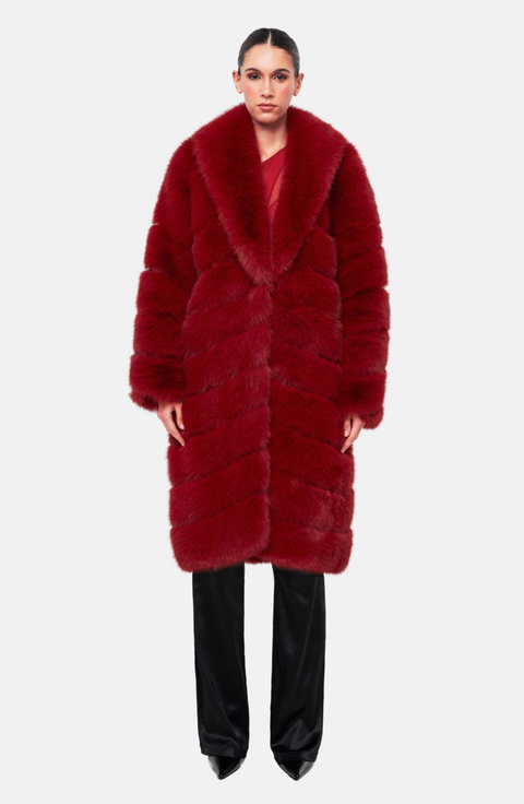 Women's Red Faux Fur Coats & Jackets | Nordstrom