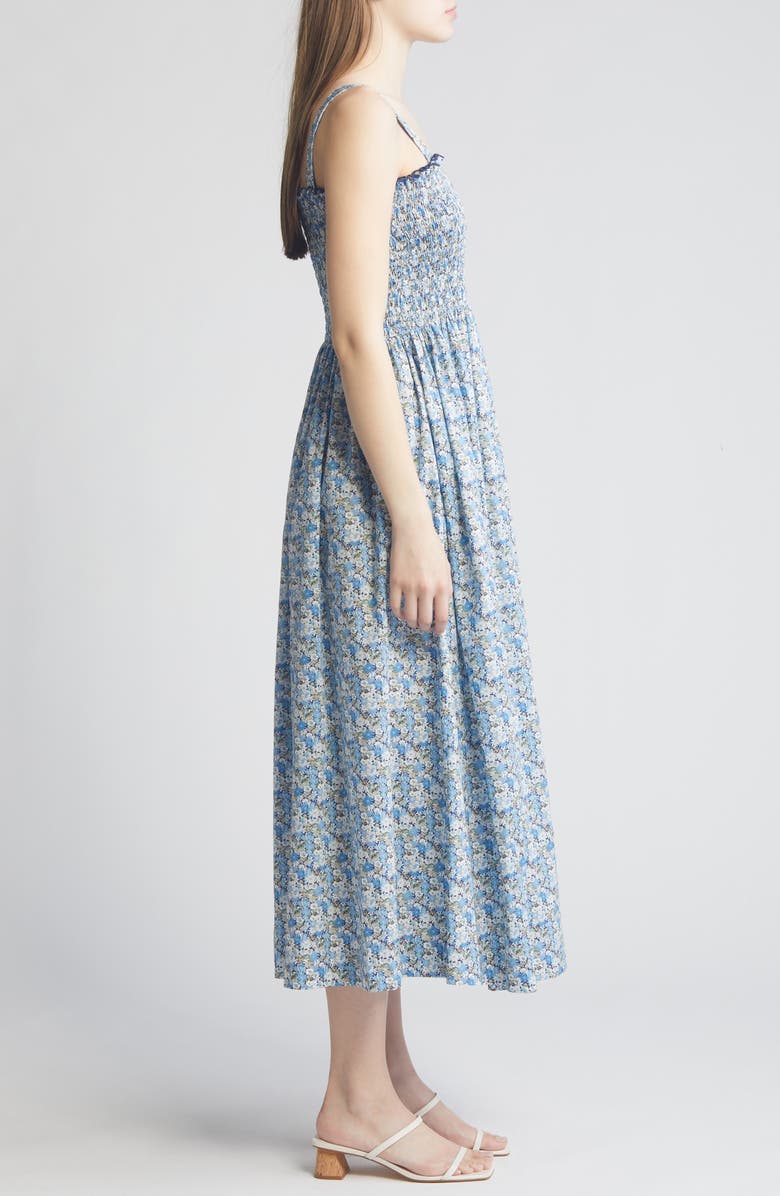 Liberty London Voyage Floral Smocked Maxi Sundress | Nordstrom