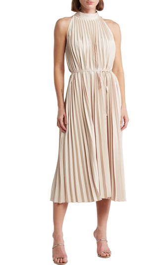 Sam Edelman Sleeveless Pleated Dress | Nordstrom