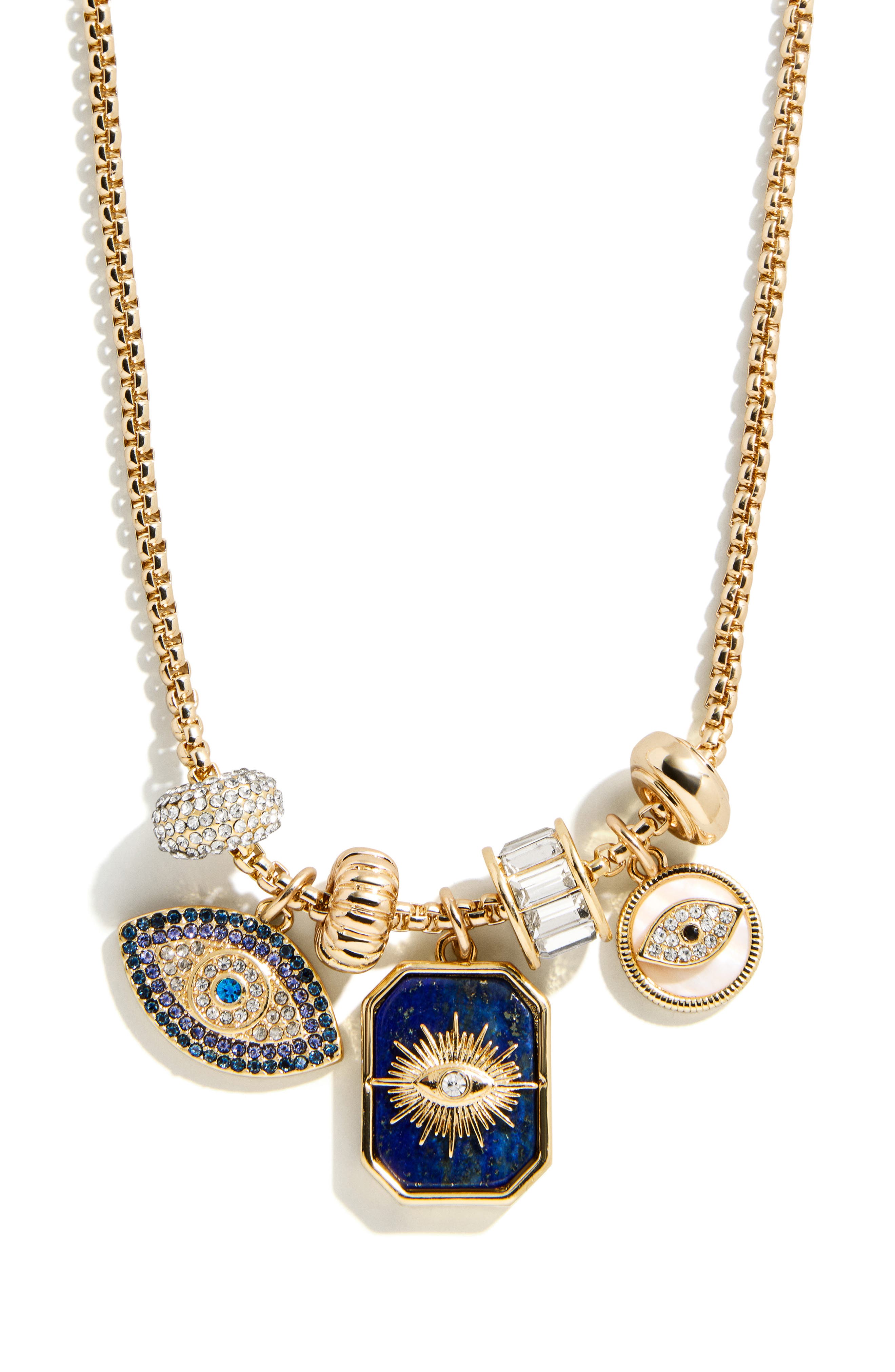 BaubleBar Evil Eye Charm Necklace | Nordstrom