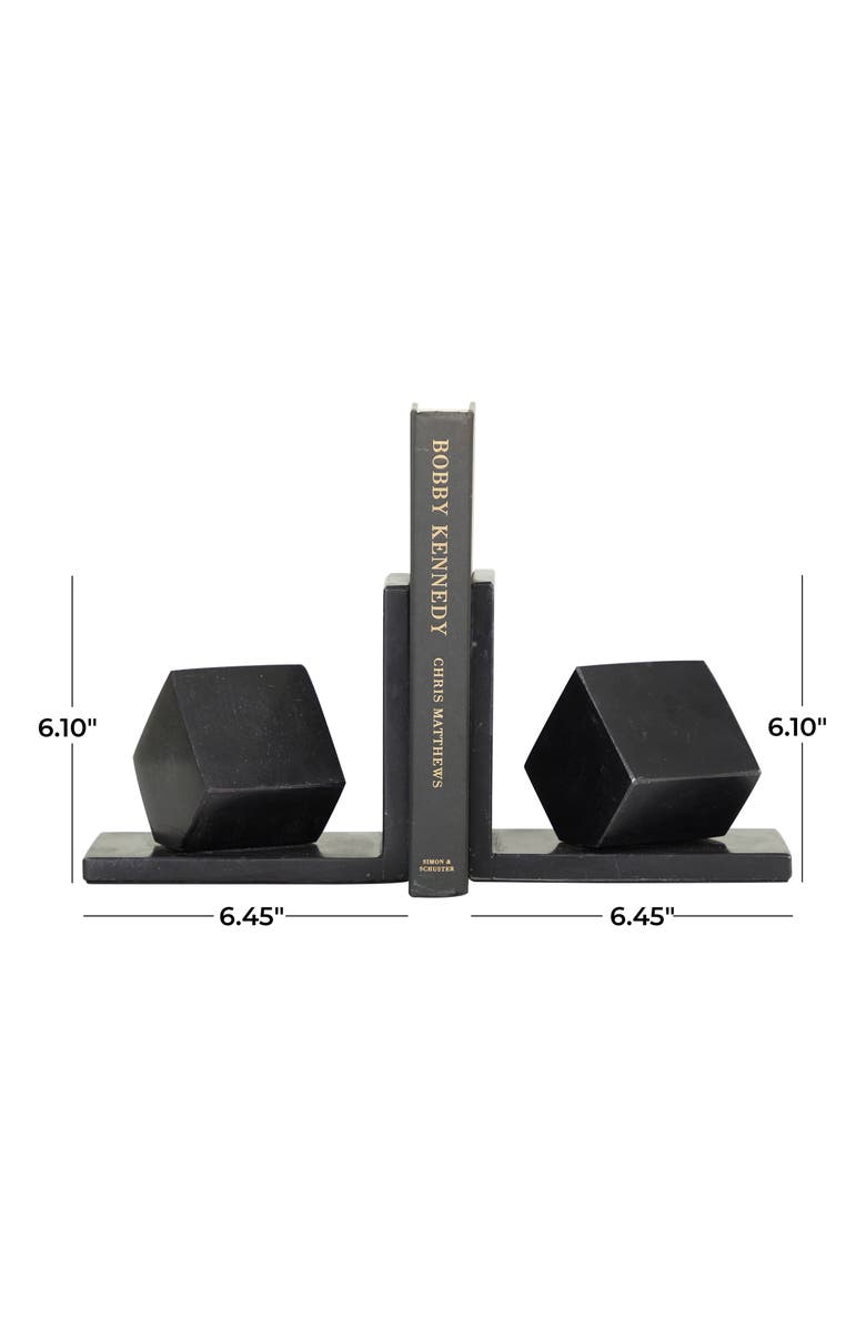 COSMO BY COSMOPOLITAN Black Marble Orb Bookends | Nordstromrack