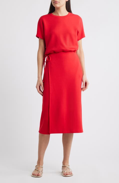 Women's Red Midi Dresses | Nordstrom