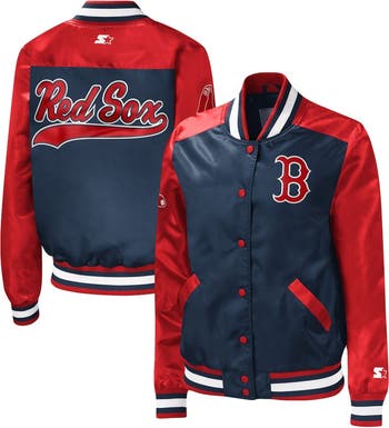 STARTER Women's Starter Navy Boston Red Sox The Legend Full-Snap Jacket ...