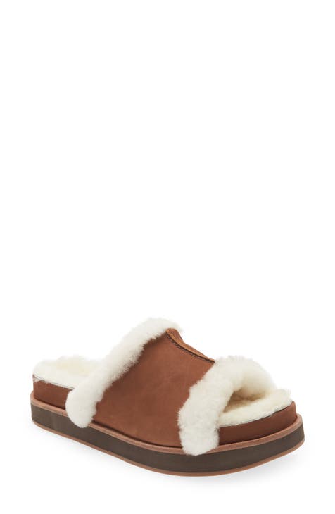 Women's Fuzzy Mules & Slides | Nordstrom
