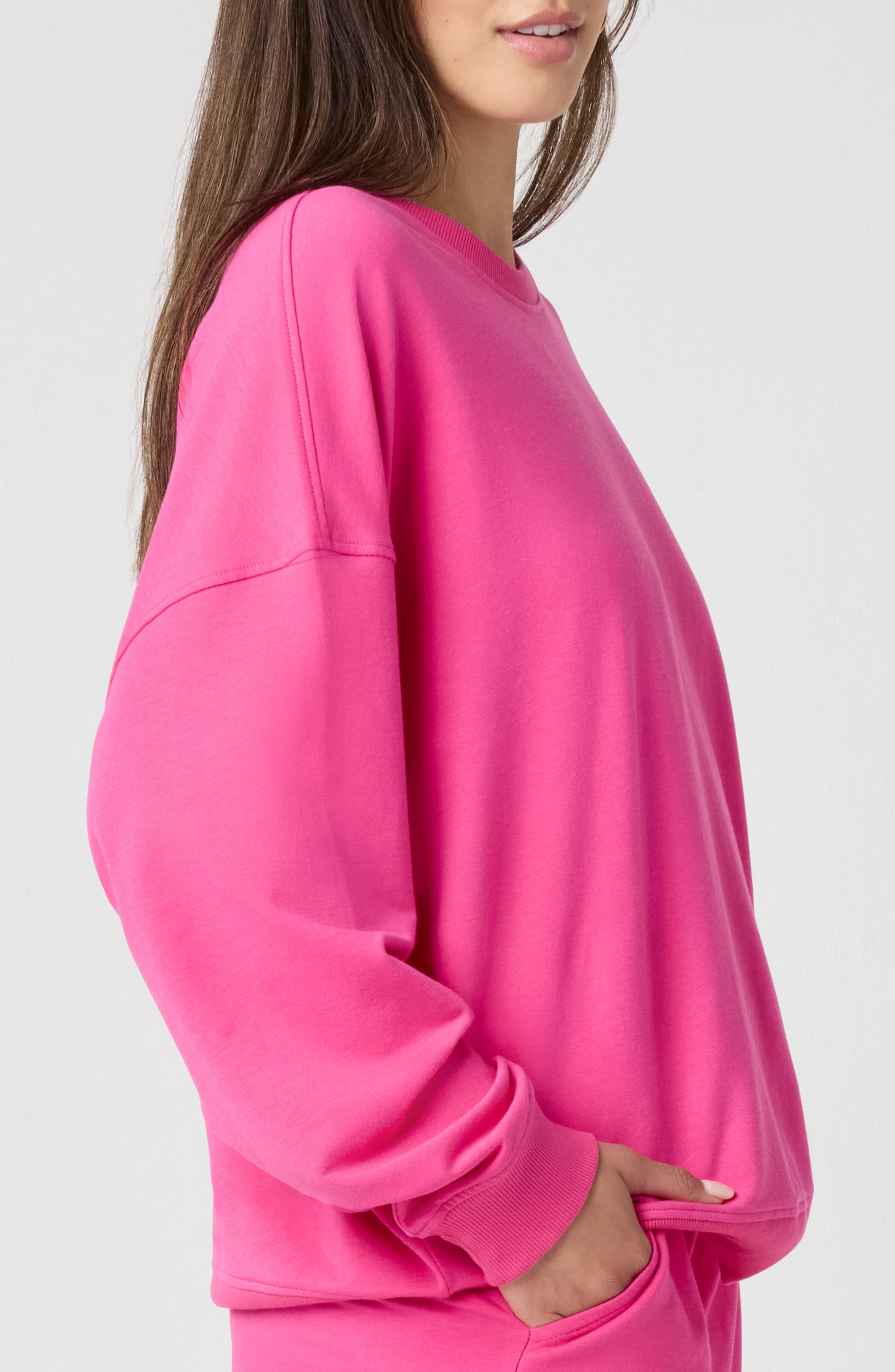 Florence by Mills Sporty Terry Crew Sweatshirt | Nordstromrack