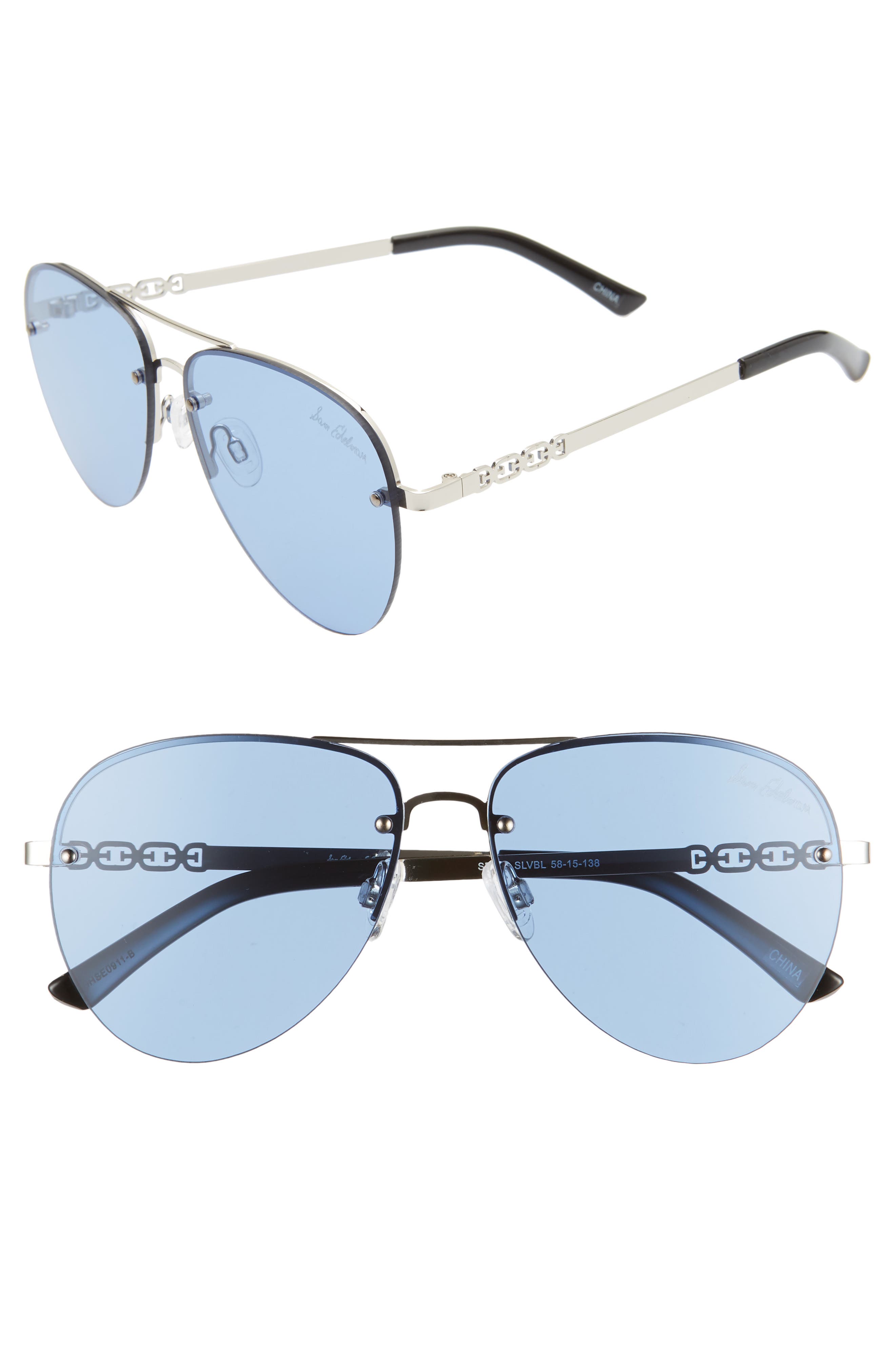 Sam Edelman 56mm Aviator Sunglasses | Nordstrom