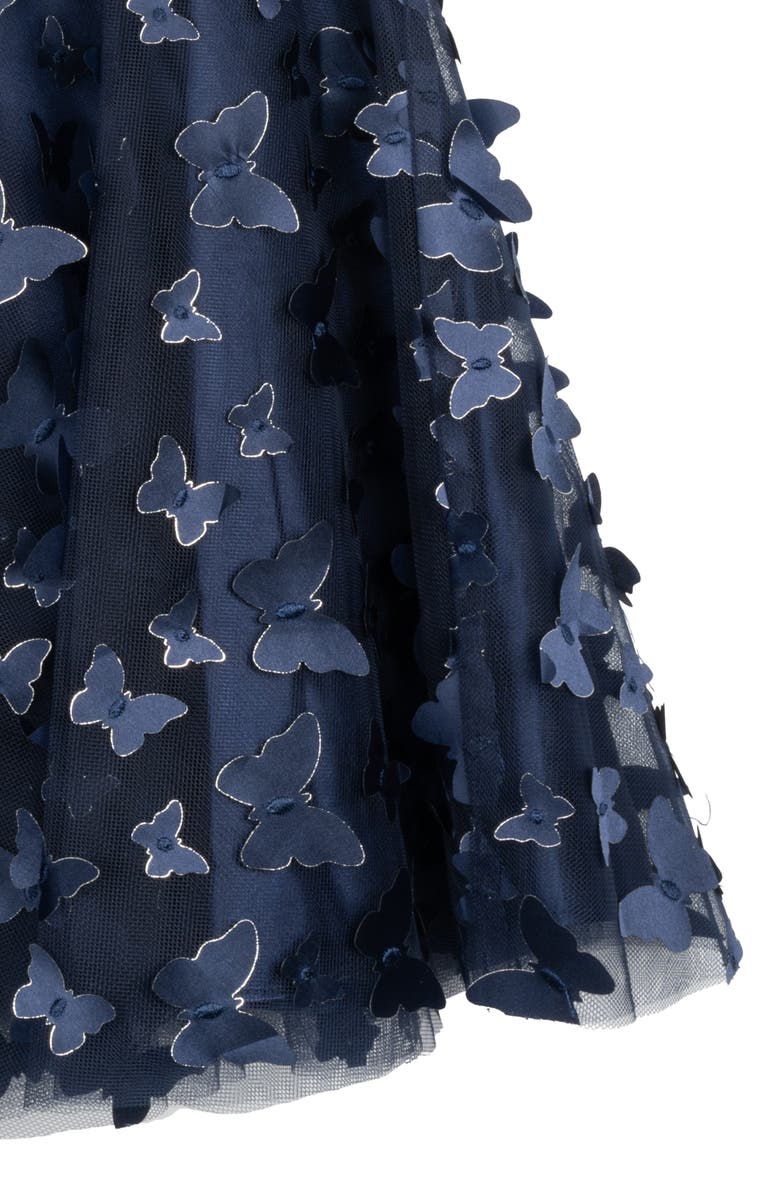 Rare Editions Kids' 3D Butterfly Mesh Dress | Nordstromrack