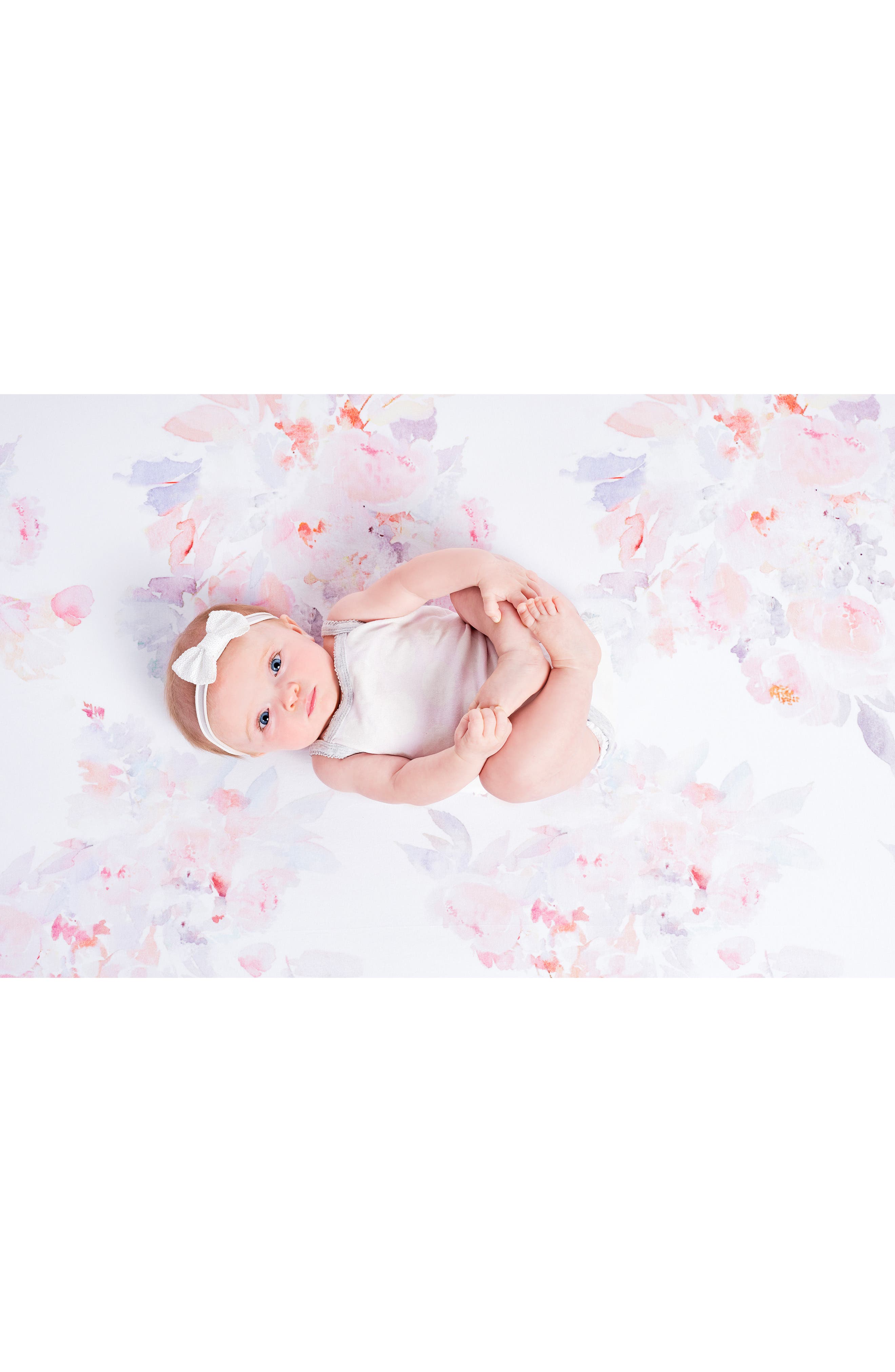 Oilo Watercolor Crib Sheet & Cuddle Blanket Set | Nordstrom