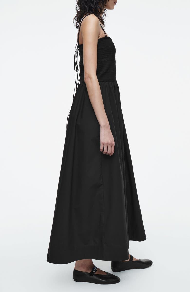 COS Smocked Bodice Cotton Maxi Sundress | Nordstromrack