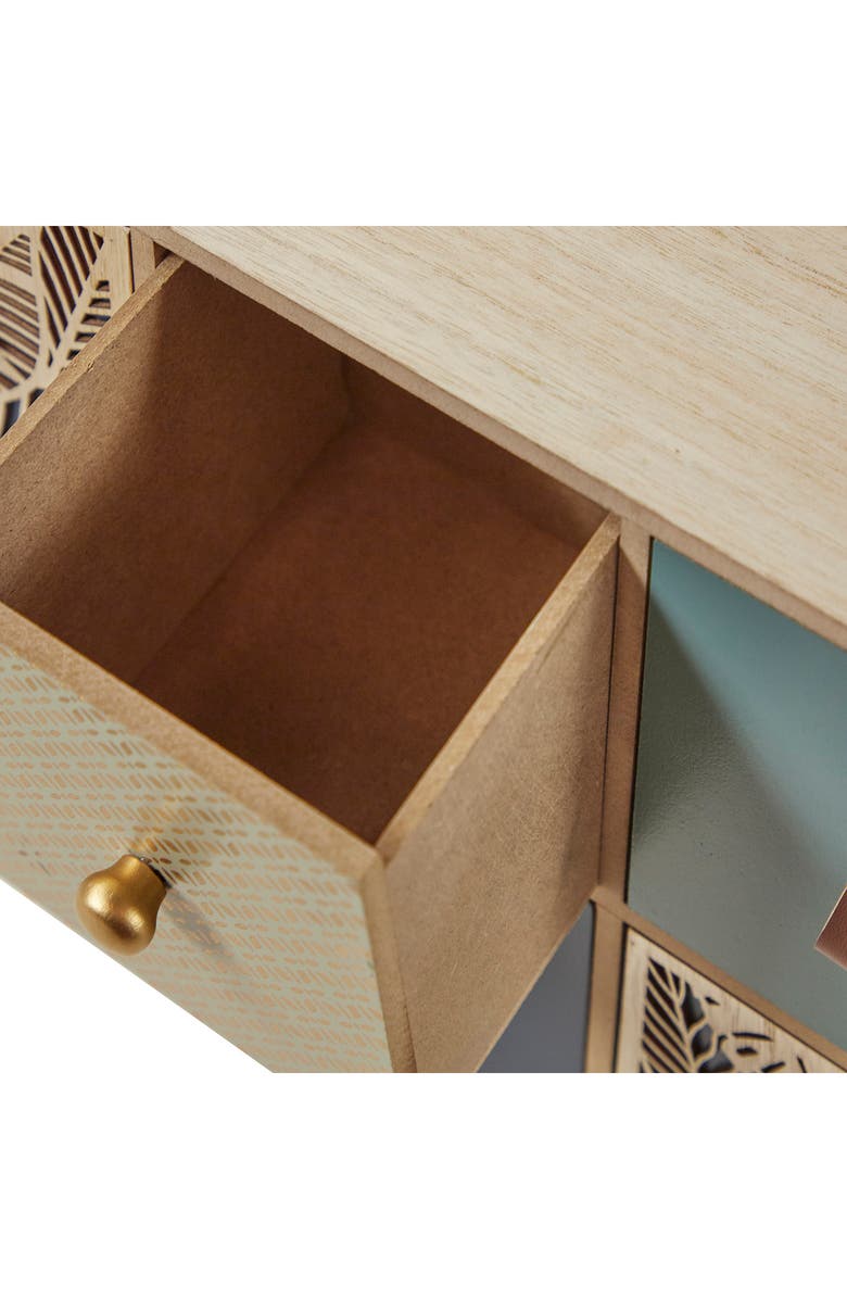 VIVIAN LUNE HOME Blue MDF Eclectic Jewelry Box | Nordstromrack