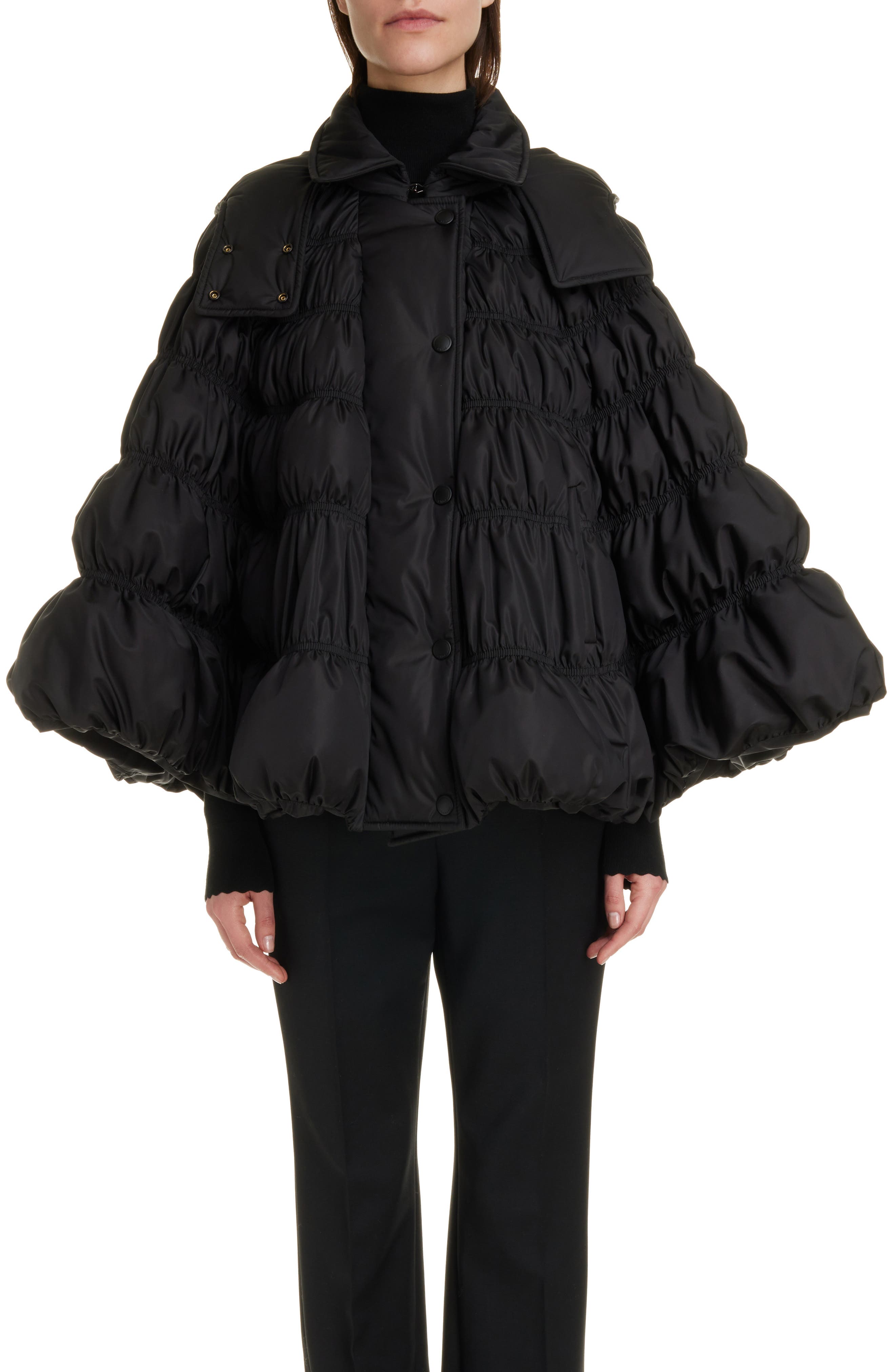 Chloé Quilted Bubble Hooded Down Puffer Coat | Nordstrom