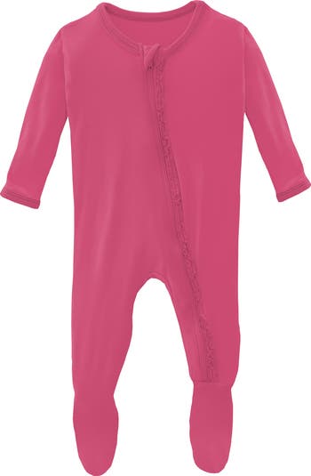 KicKee Pants Solid Muff Ruff Footie | Nordstromrack