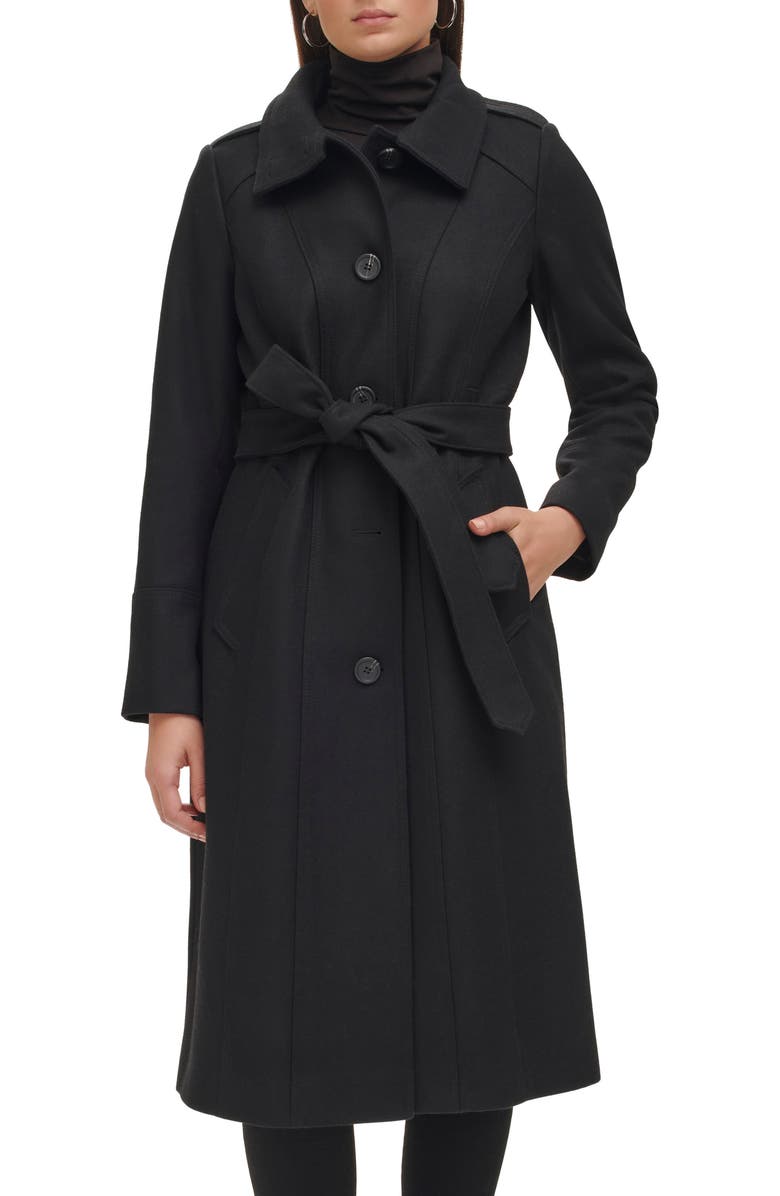Kenneth Cole New York Military Wool Blend Coat | Nordstromrack
