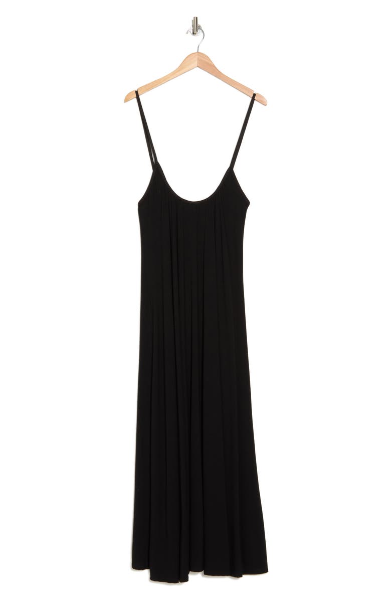 GO COUTURE Shirred Neckline Maxi Dress | Nordstromrack