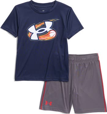 Under Armour Kids' UA Tech Baseball T-Shirt & Shorts Set | Nordstromrack