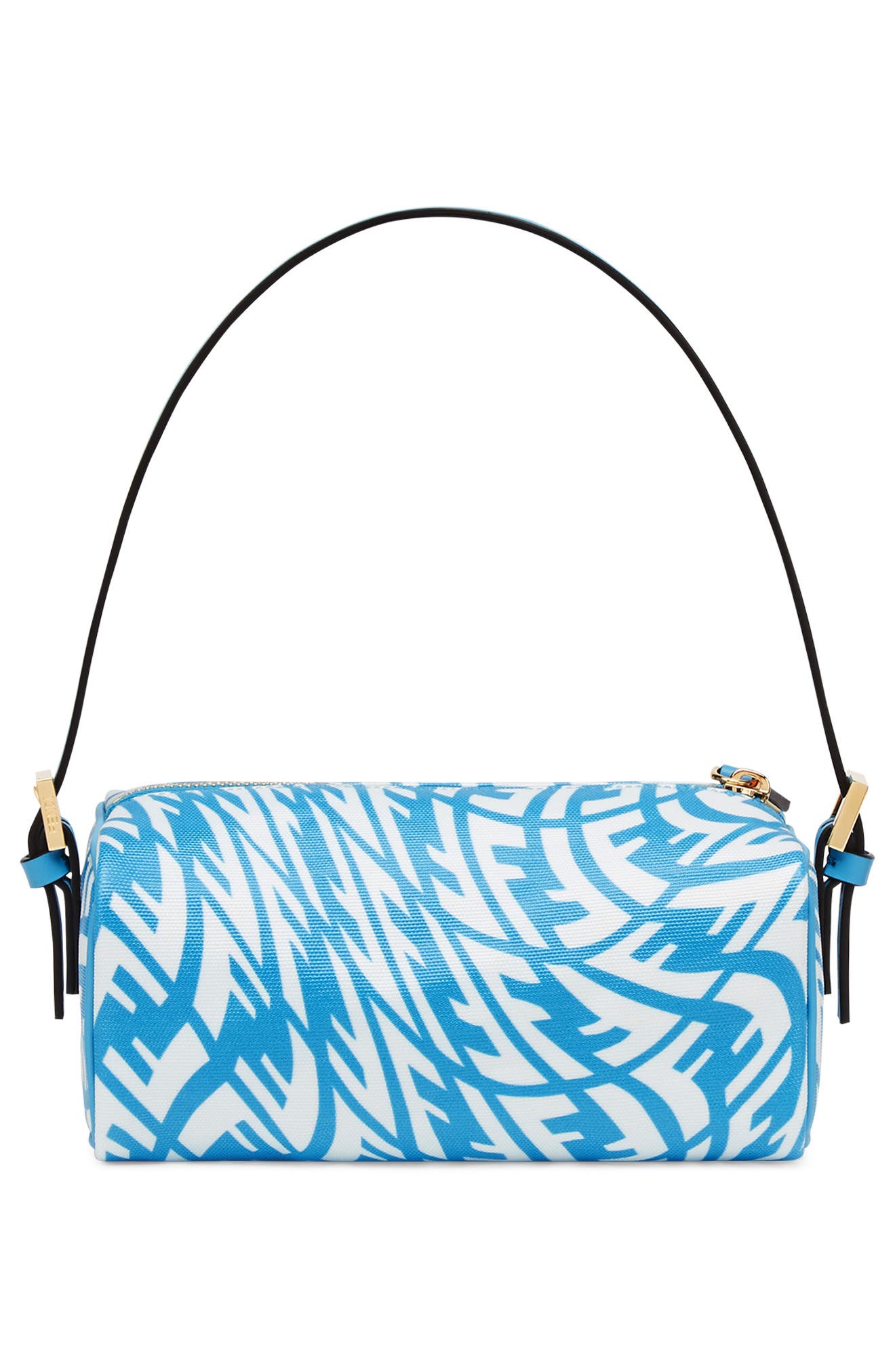 Fendi x Sarah Coleman Mini FF Vertigo Glazed Canvas Shoulder Bag ...