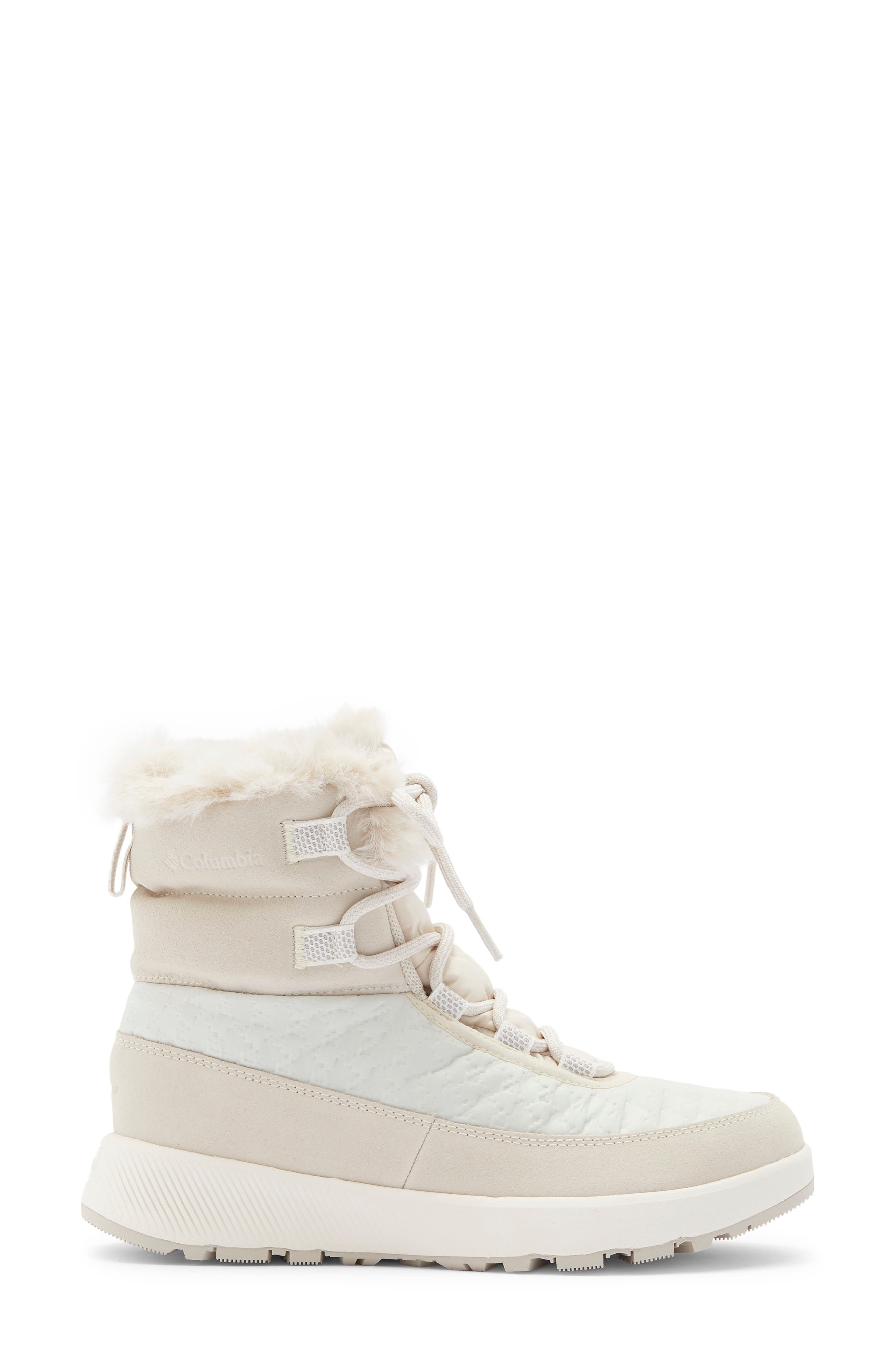 Columbia Slopeside Peak Faux Fur Trim Luxe V2 Waterproof Boot (Women ...