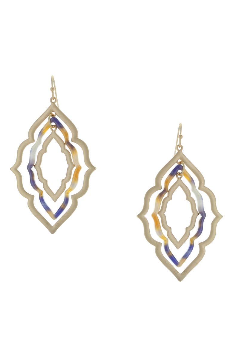 OLIVIA WELLES Gabby Resin Drop Earrings | Nordstromrack