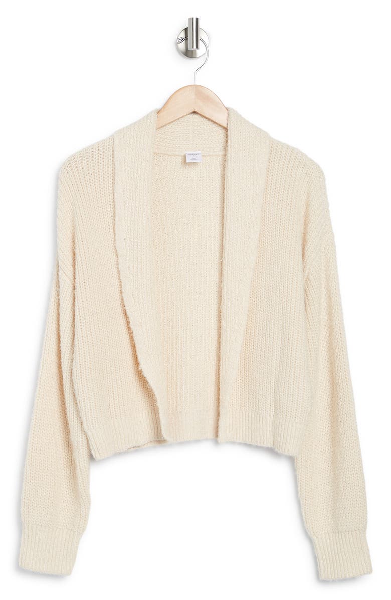 Melrose and Market Shawl Collar Shrug Cardigan | Nordstromrack