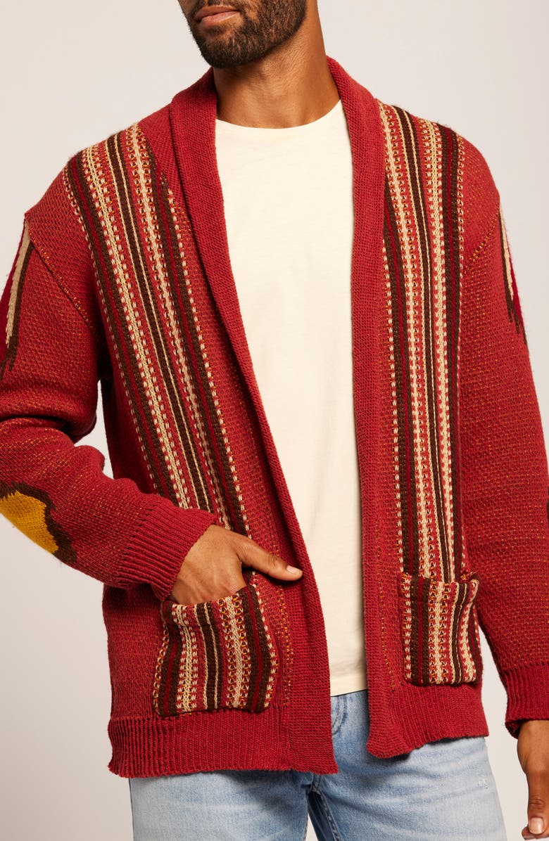 Current/Elliott Surf Open Front Cotton & Wool Cardigan | Nordstromrack