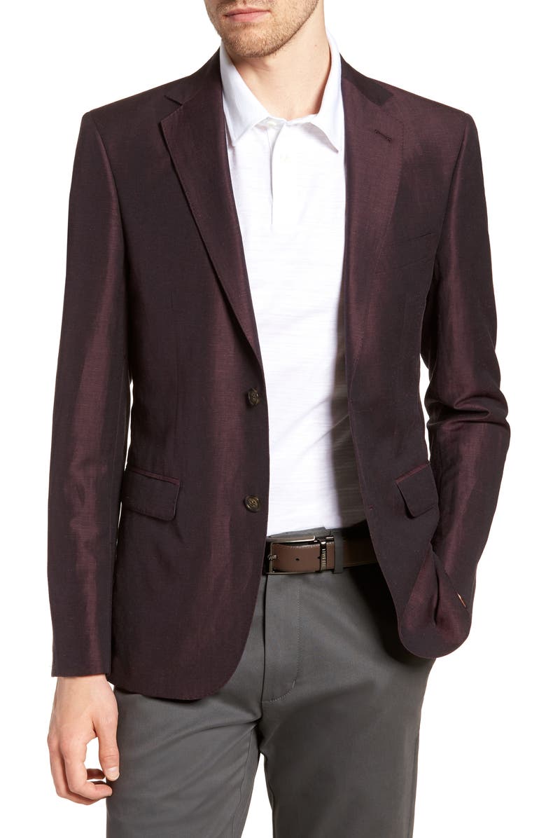 Strong Suit Shelby Trim Fit Wool & Linen Suit Jacket | Nordstrom