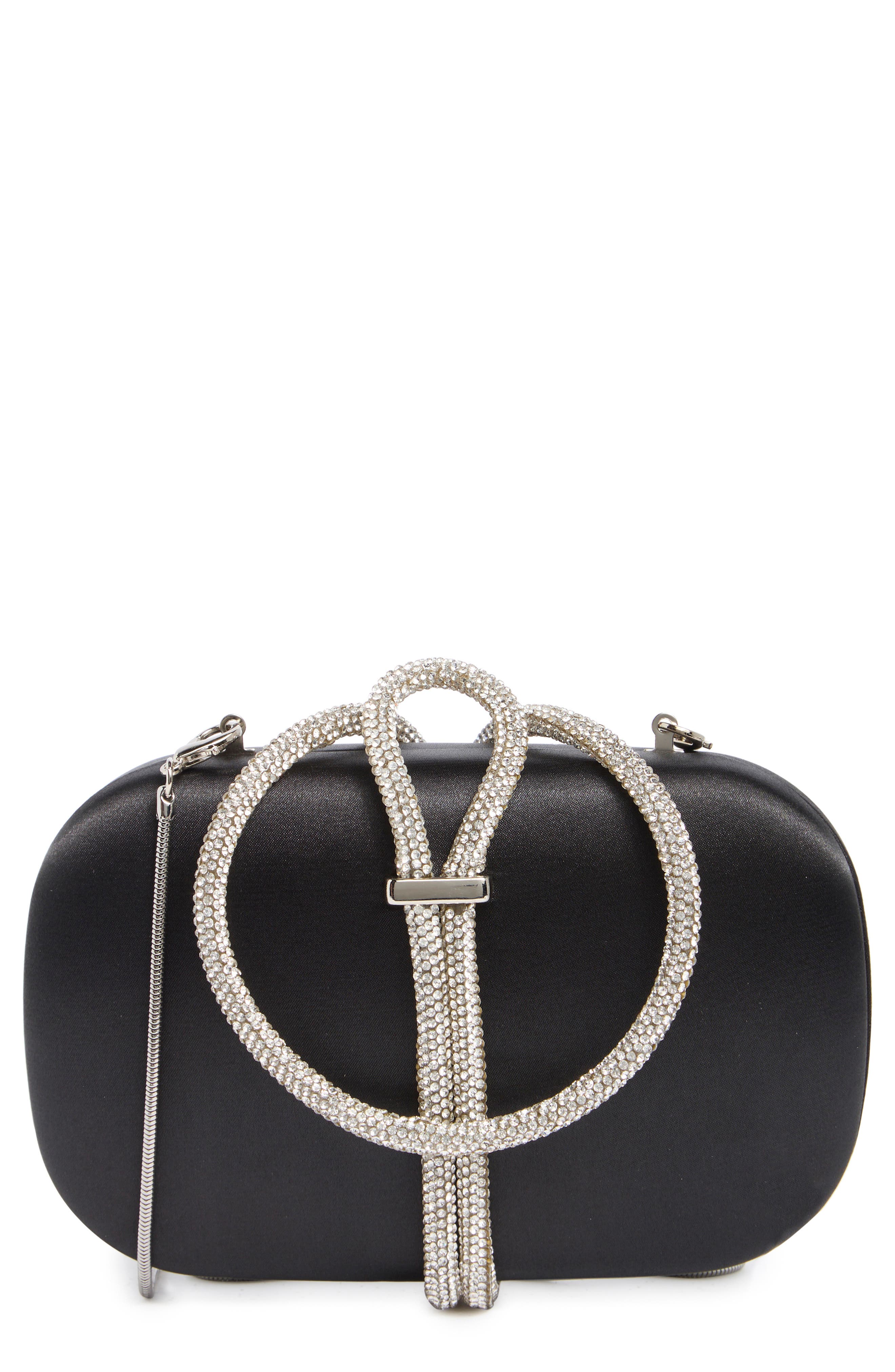 URBAN EXPRESSIONS HANDBAGS Rhinestone Strap Clutch | Nordstromrack
