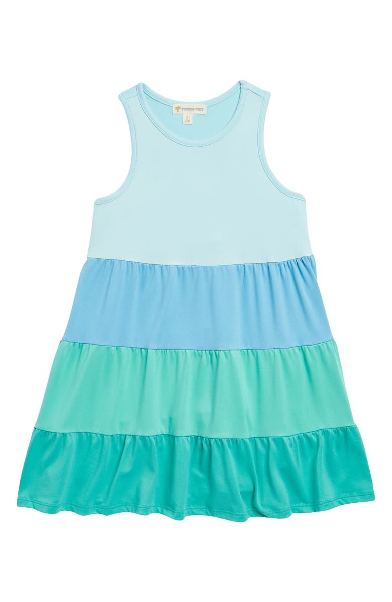 Tucker + Tate Kids' Tiered Sleeveless Knit Dress | Nordstromrack