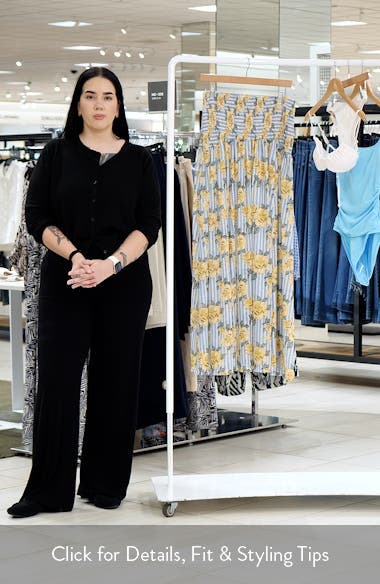 Hutch Smocked Cover-Up Maxi Skirt | Nordstromrack